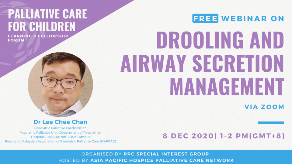 Webinar: Drooling and Airway Secretion Management - APHN