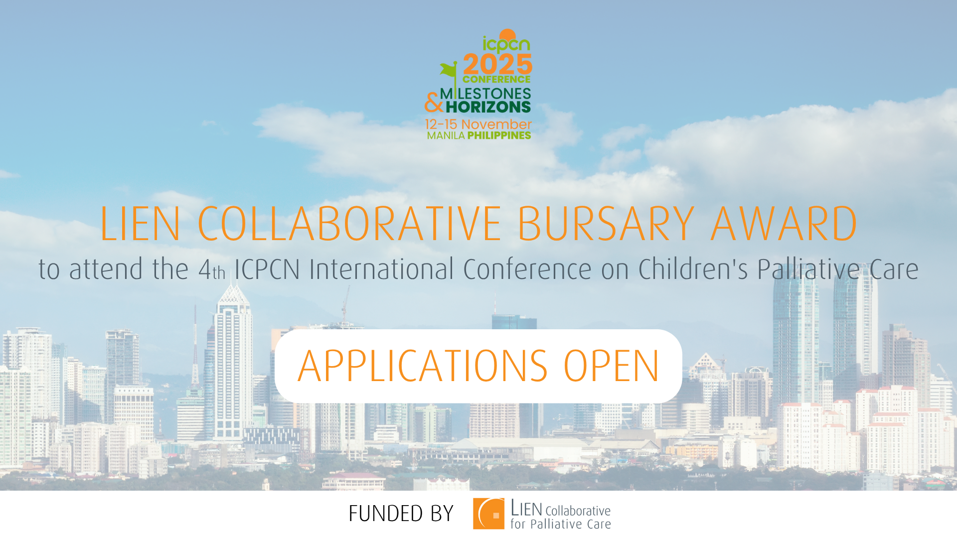 Applications Open: Lien Collaborative Bursary Award for ICPCN 2025 ...